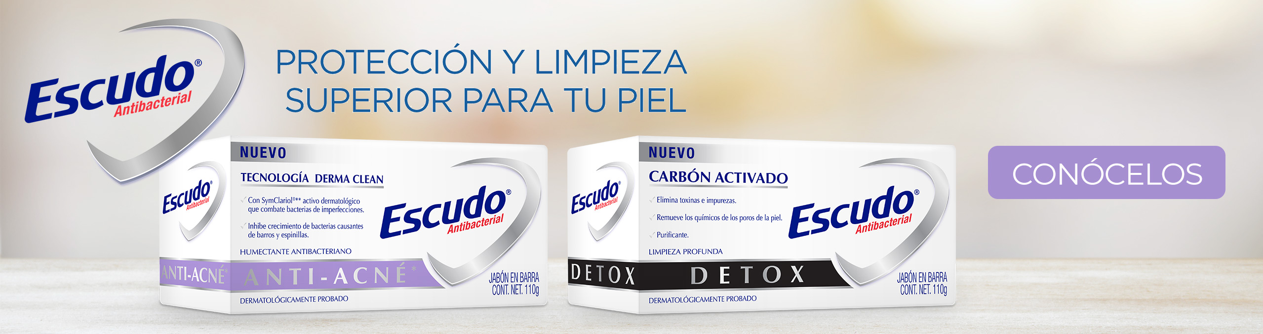 Jabón Escudo Antibacterial | Jabón Escudo Antibacterial